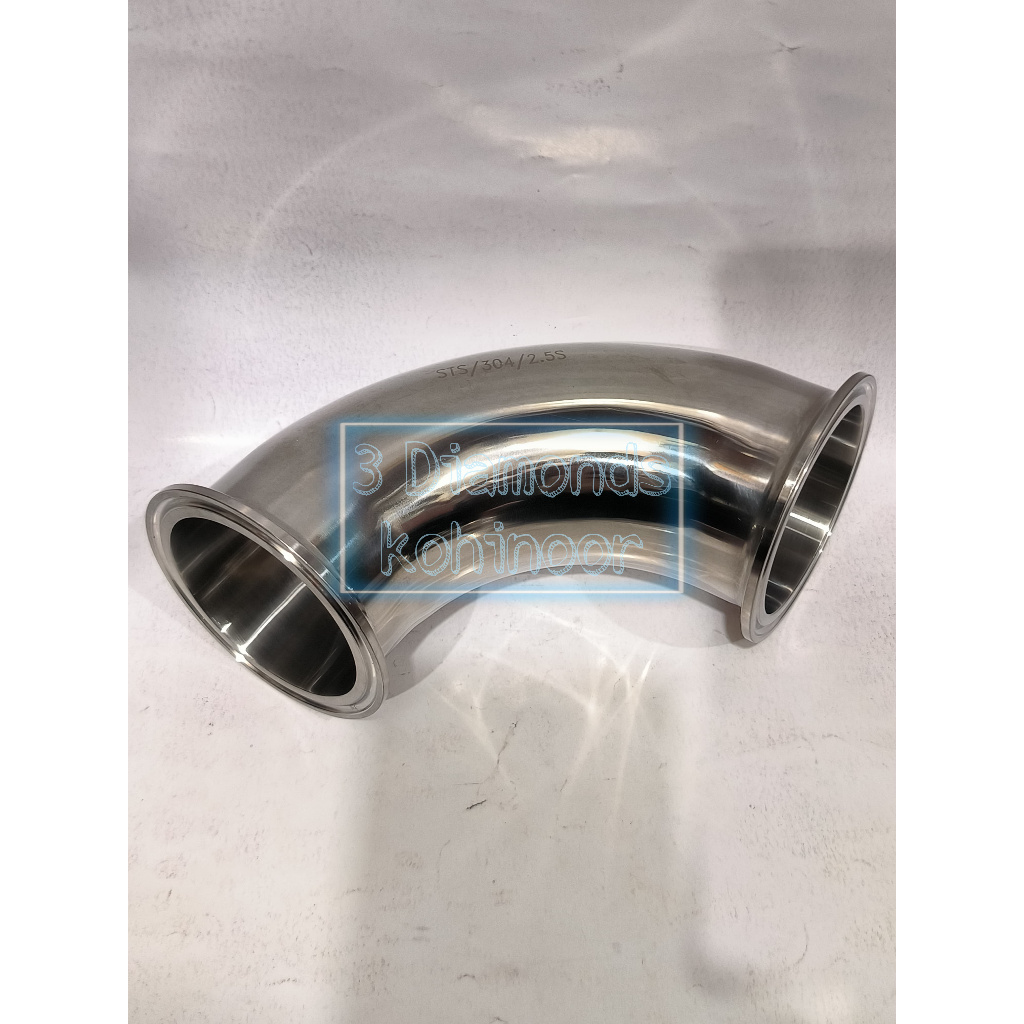 Jual ELBOW SANITARY SS304 2 1/2" CLAMP FERRULE / ELBOW FERRULE SANITARY ...