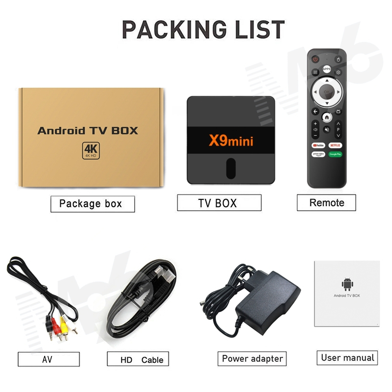 Jual Yamada Android Tv Box X9mini Smart tv box Android 9 2GB Ram 16GB ...