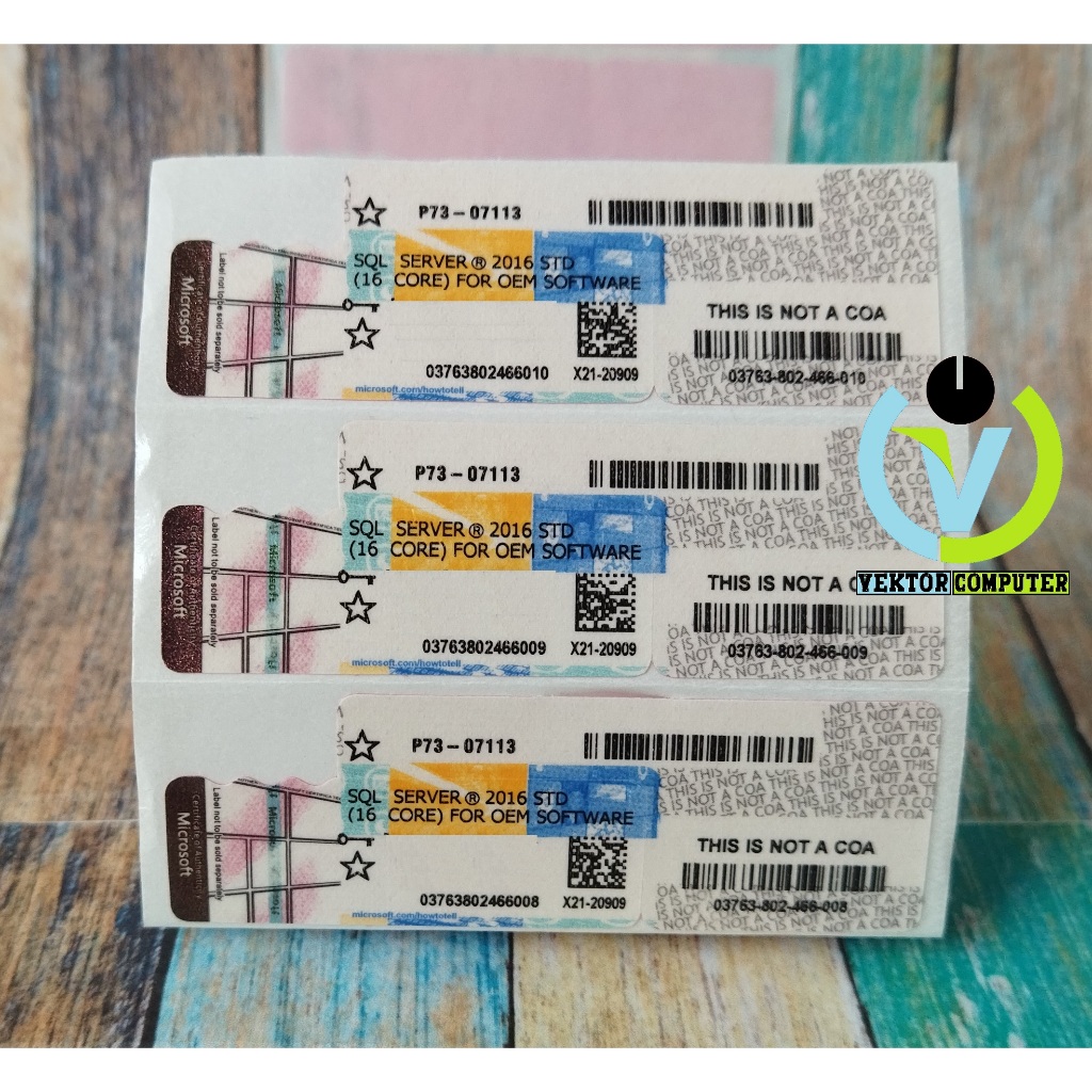 Jual SQL Server 2016 Standard 16 Core Unlimited CALs with COA Original ...