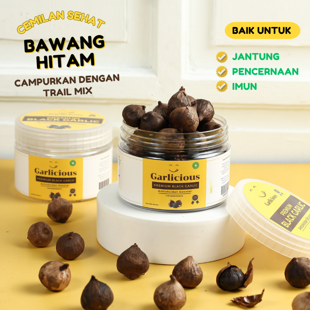 Jual CEMILAN SEHAT BLACK GARLIC CAMPUR TRAIL MIX | CAMPUR KACANG TRAIL ...