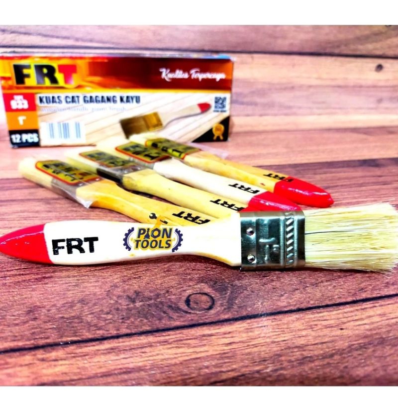 Jual FRT KUAS CAT TEMBOK 1" Dan 2" gagang kayu cat besi kayu | Shopee ...