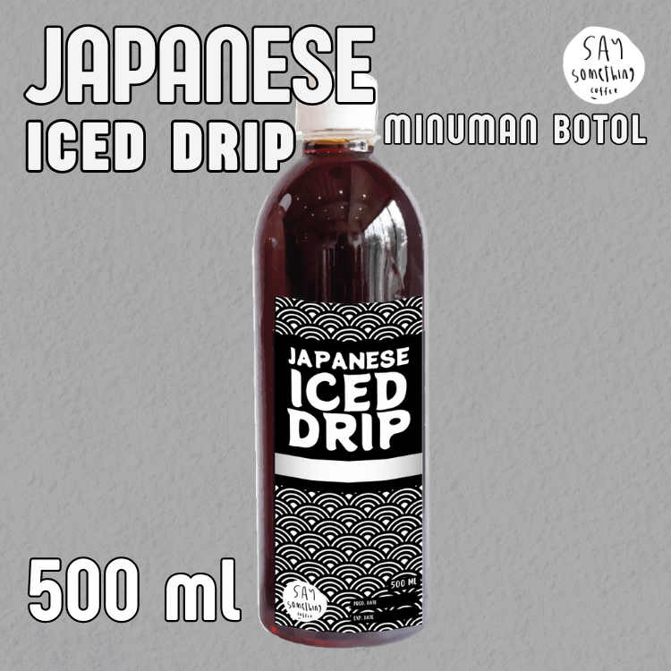 Jual Say Something Coffee Japanese Iced Drip 500ml (Khusus Instant ...