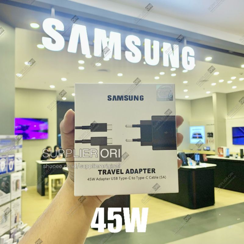 Jual Charger SAMSUNG Tipe C ke Tipe C Original 100% Fast Charging ...