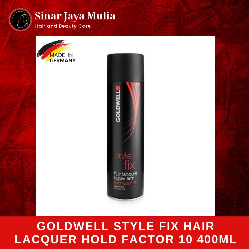 Jual Goldwell Style Fix Hair Lacquer Hold 10 Hairspray 400ml - Styling ...