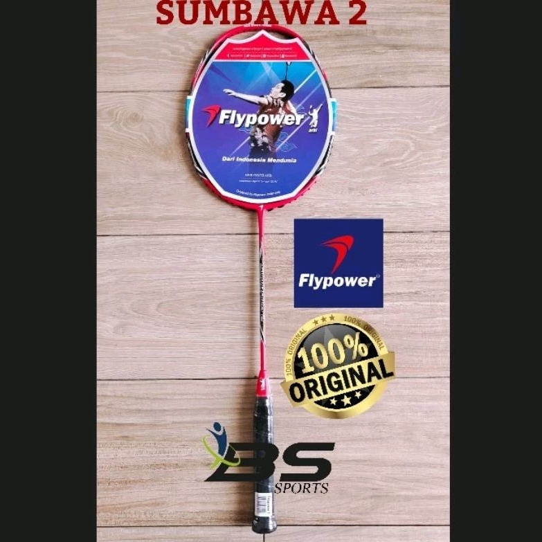 Jual RAKET BADMINTON FLYPOWER SUMBAWA 2 ORIGINAL | Shopee Indonesia