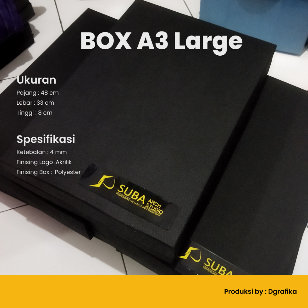 Jual BOX A3 | Large | 48x33x8cm || BOX ARSITEKTURE / HAMPERS / BOX ...