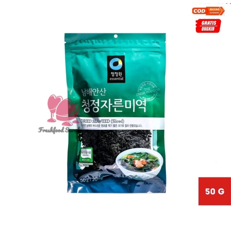 Jual Rumput laut kering Dried Seaweed korea Daesang Chung jung One ...