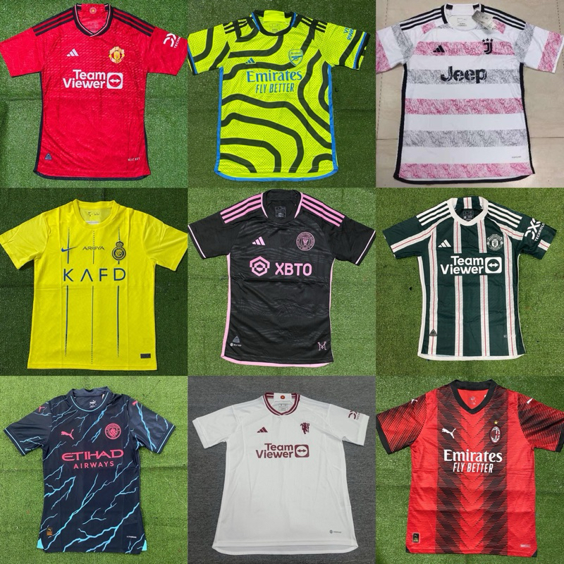 Jual JERSEY BOLA KLUB EROPA IMPORT GRADE ORI 2024 GO | Shopee Indonesia