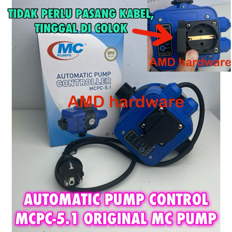 Jual Automatic Pump Control Otomatis Pompa Air APC-12A Merk NLG ...