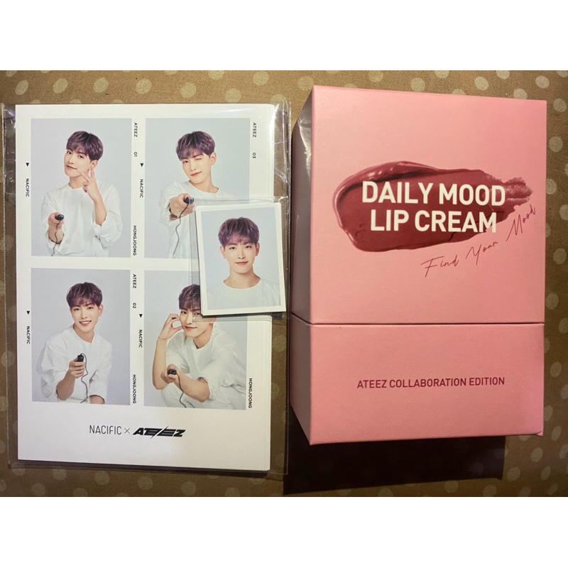 Jual NACIFIC X ATEEZ MOOD IN BLOOM - DAILY MOOD LIP CREAM | Shopee ...