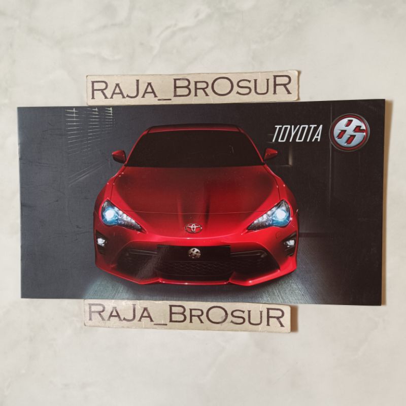 Jual Poster brosur katalog booklet Toyota 86 Toyota86 2018 | Shopee ...
