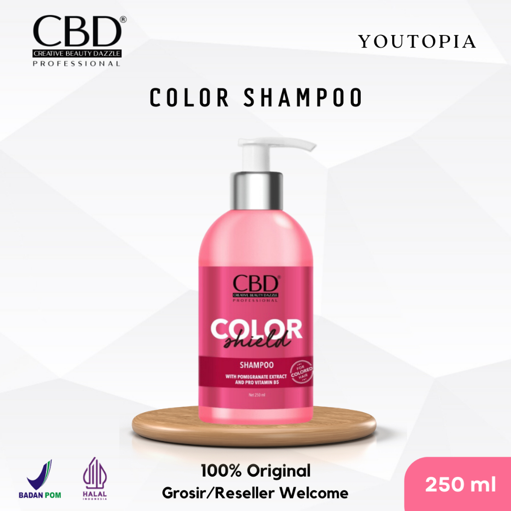 Jual CBD Color Shield Shampoo 250ml Perawatan Untuk Rambut Yang ...