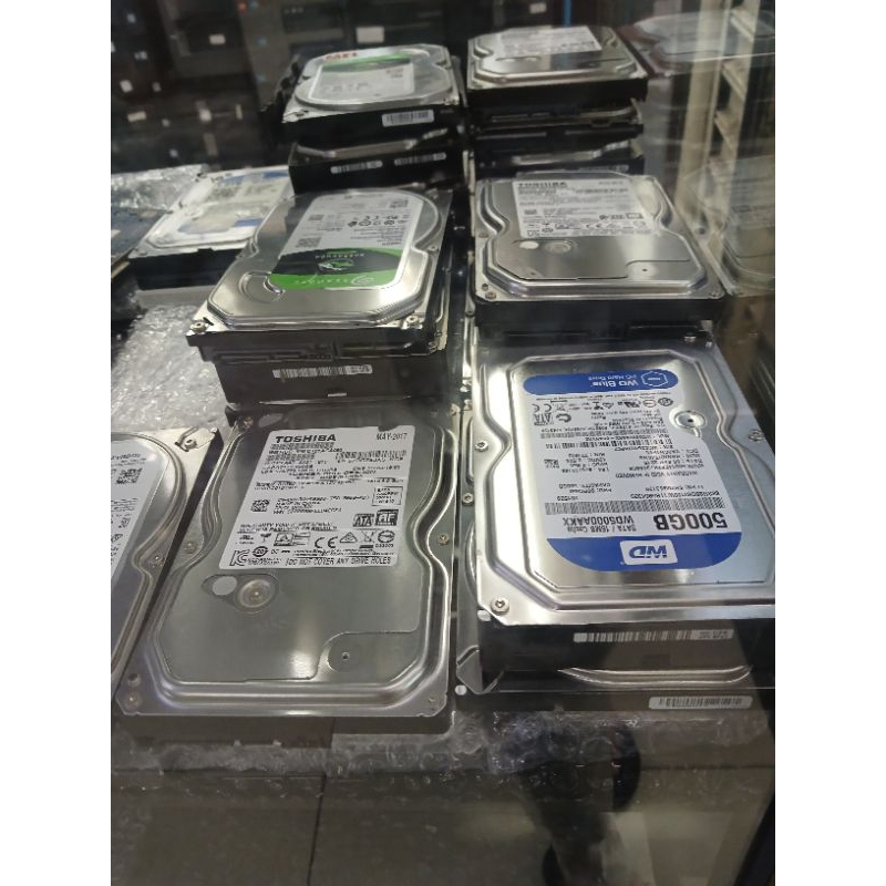 Jual OBRAL MURAH HARDISK PC 500 GB MEREK SEAGETA,WD BLUE ,TOSHIBA DLL ...