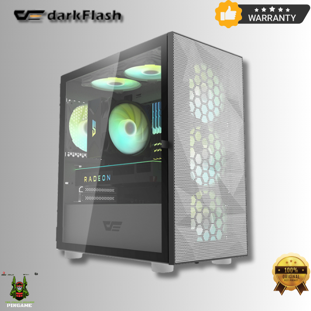 Jual Darkflash Pc Case DLM21 MATX/ITX WHITE | Shopee Indonesia