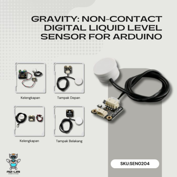 Jual DFRobot : Non-contact Digital Liquid Level Sensor for Arduino ...