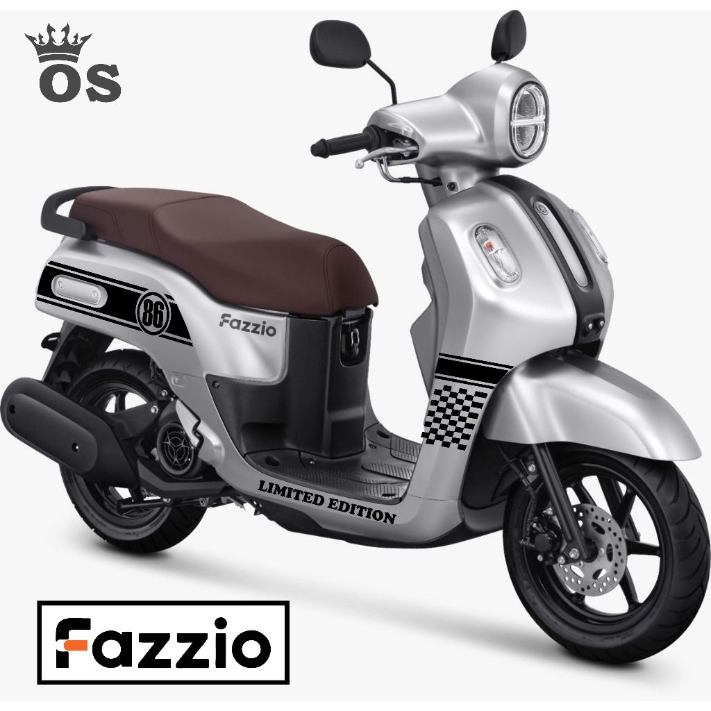 Jual STICKER CUTTING FAZZIO MOTIF 3 / STRIPING FAZZIO / STICKER CUTTING ...