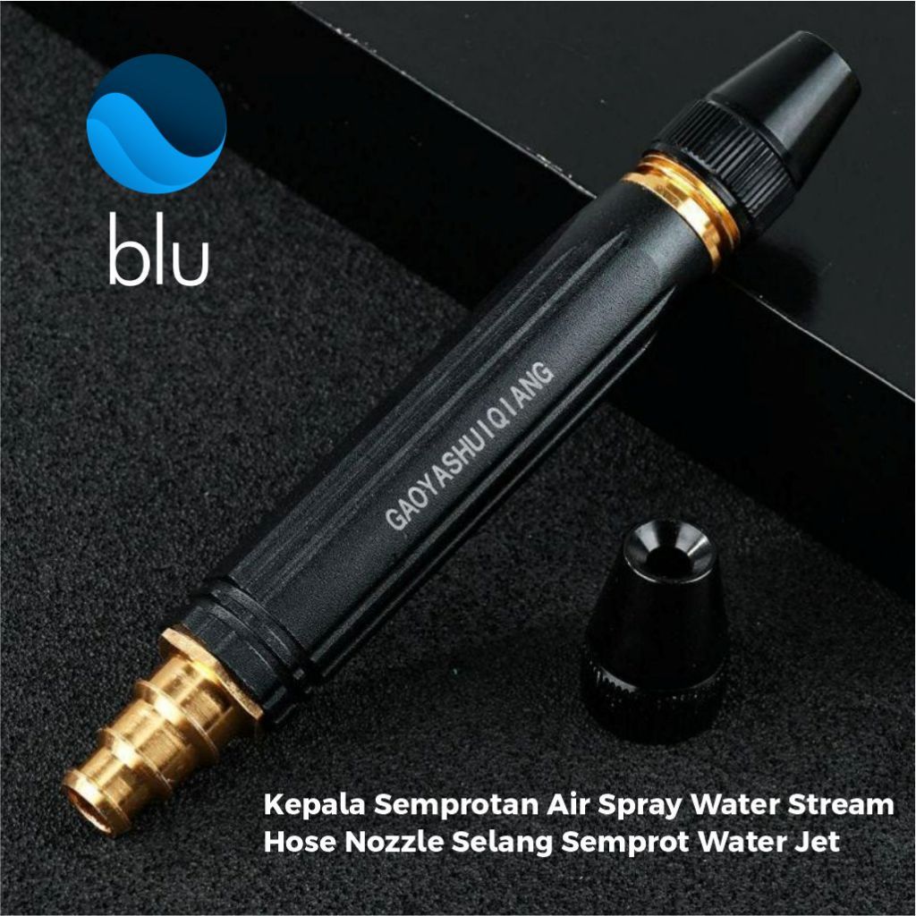 Jual Blu Kepala Semprotan Air Spray Water Stream Hose Nozzle Selang ...