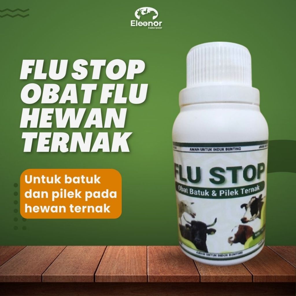 Jual Obat Batuk Pilek untuk Sapi Kambing Domba Flu Stop | Shopee Indonesia