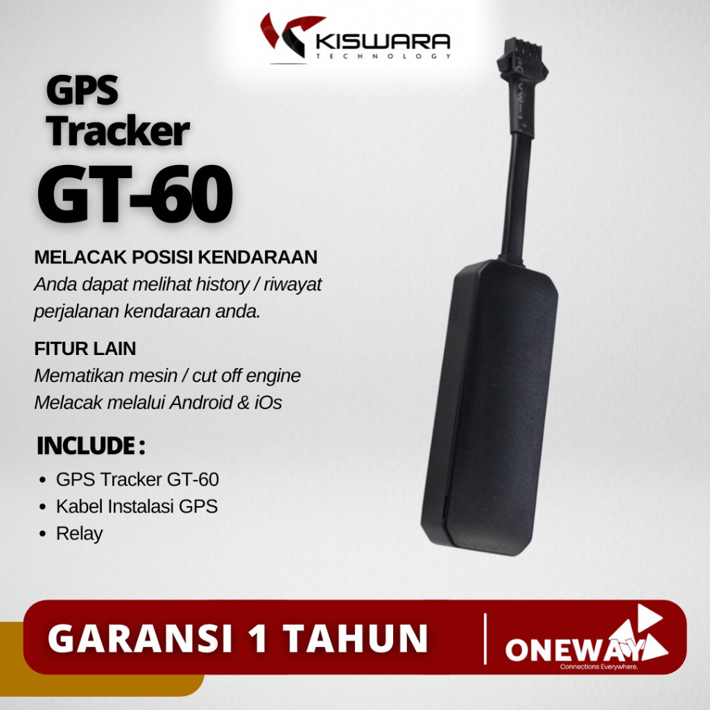 Jual OneWay GPS Tracker GT60 [2G]. | Shopee Indonesia