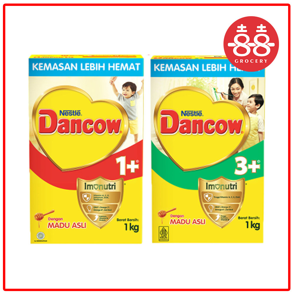 Jual Susu NESTLE DANCOW 1+ 3+ 5+ Kemasan Hemat 1kg 1000g | Shopee Indonesia
