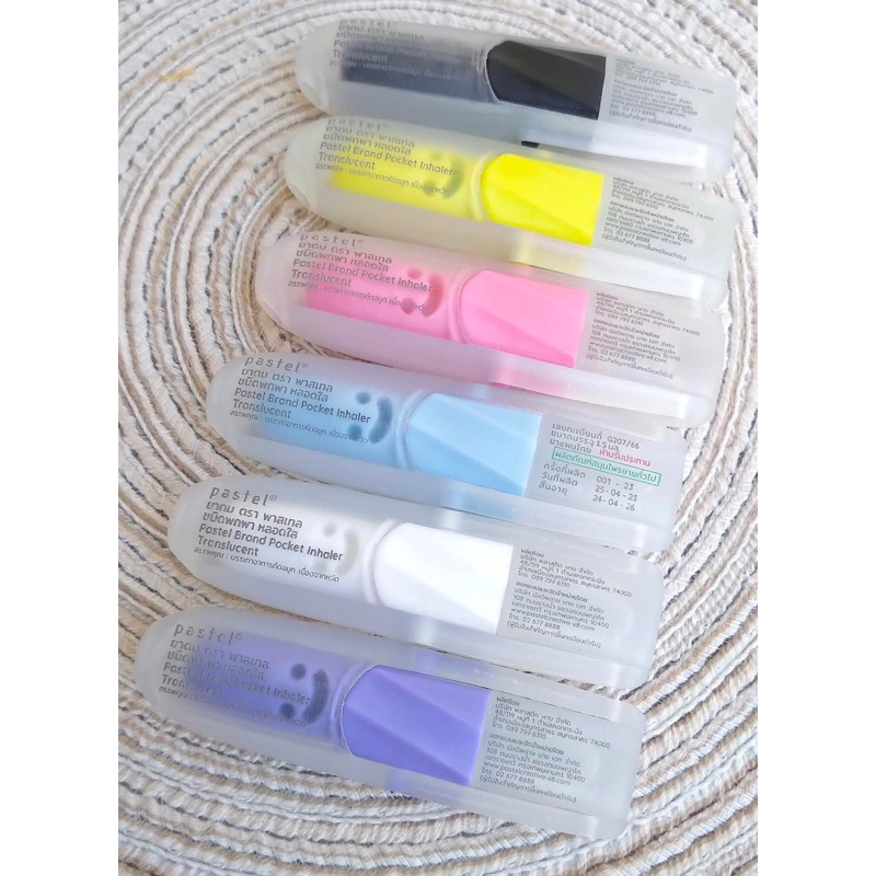 Jual PASTEL Pocket Inhaler Translucent Transparan 2in1 Thailand ...
