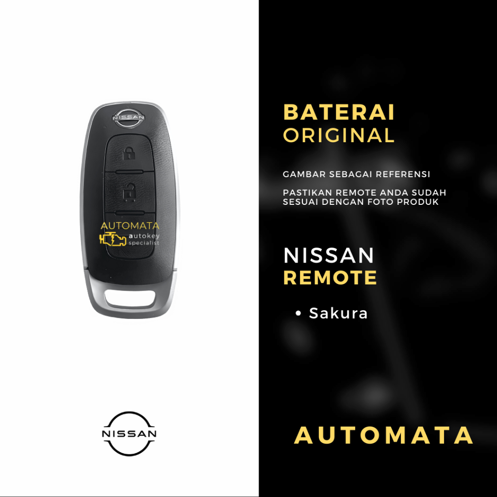 Jual Baterai Remote Nissan Sakura Original Panasonic | Shopee Indonesia