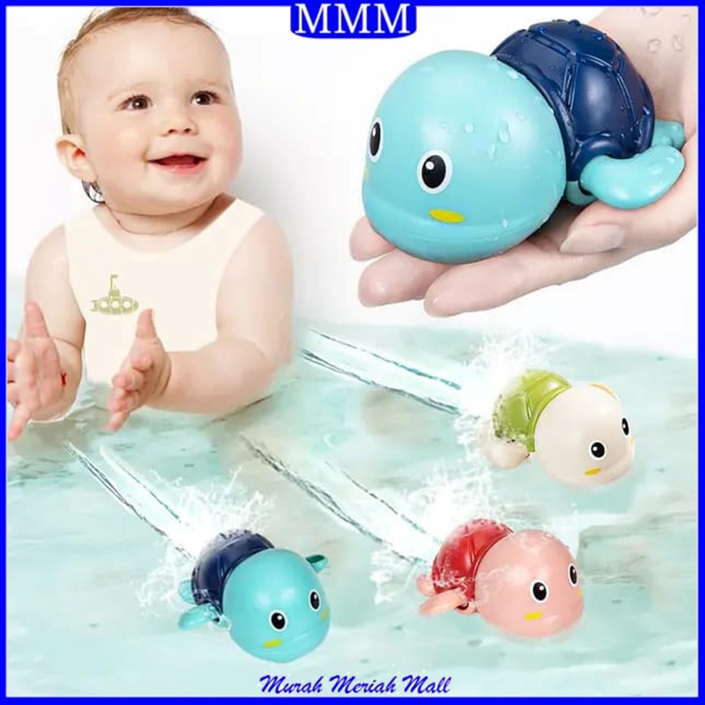 Jual MMM Mainan Mandi Anak Bayi Bentuk Kura Kura Lumba Lumba Paus Bebek ...