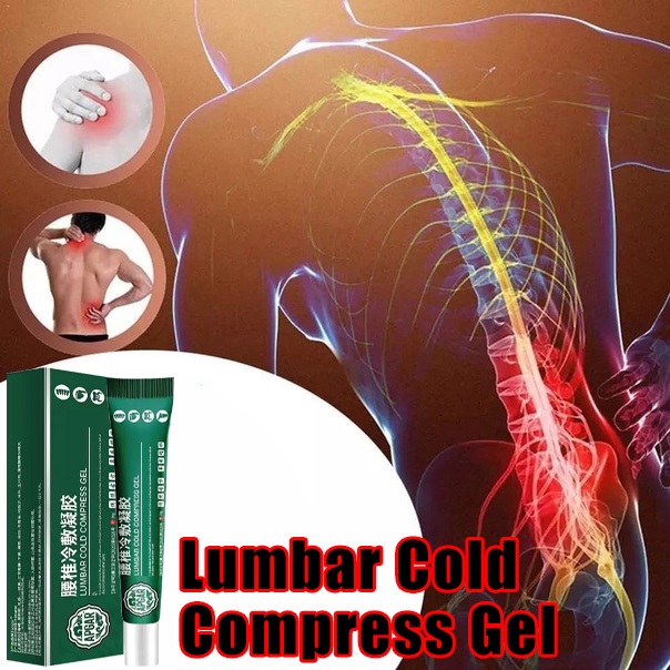 Jual Lumbar cream Gel kompres dingin tulang punggung Lumbar Gel pereda ...