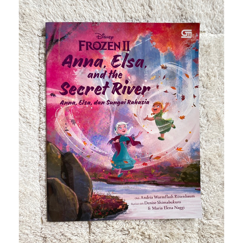 Jual [ORIGINAL] Gramedia : Disney Frozen II Anna Elsa And The Secret ...