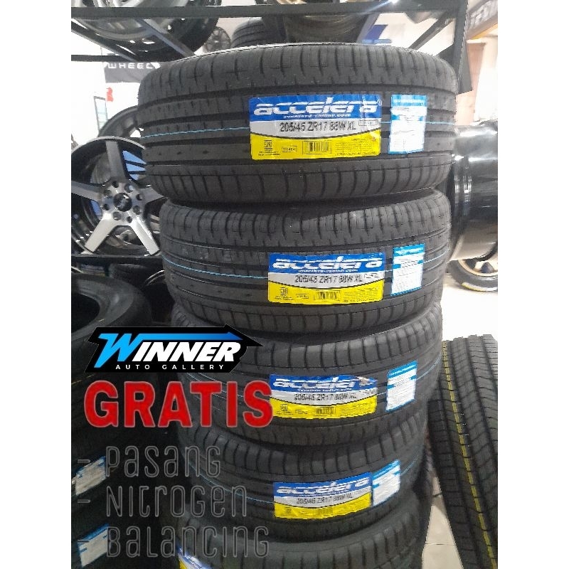 Jual BAN MOBIL RACING RING 17 (205/45 R17) ACCELERA RADIAL - TOKO BAN ...