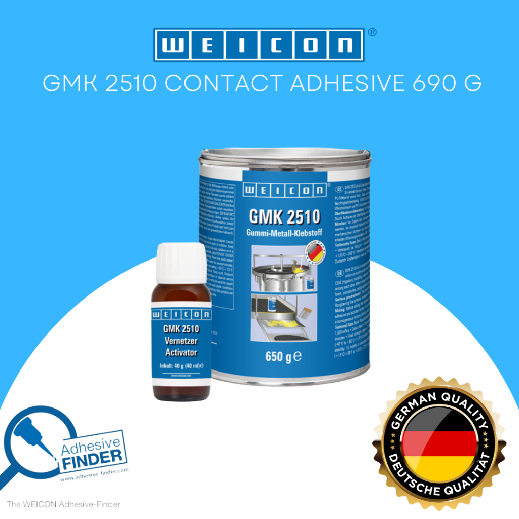 Jual WEICON GMK 2510 Contact Adhesive 690g Perekat Karet Logam Extra ...