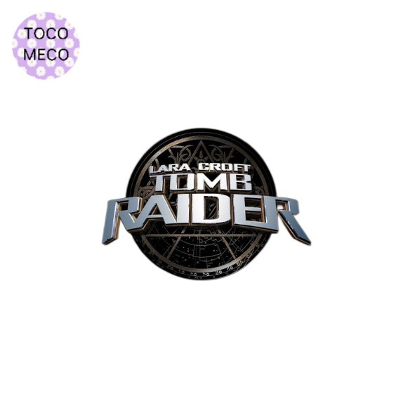 Jual sticker Lara Croft TOMB RAIDER logo stiker film game retro arcade ...