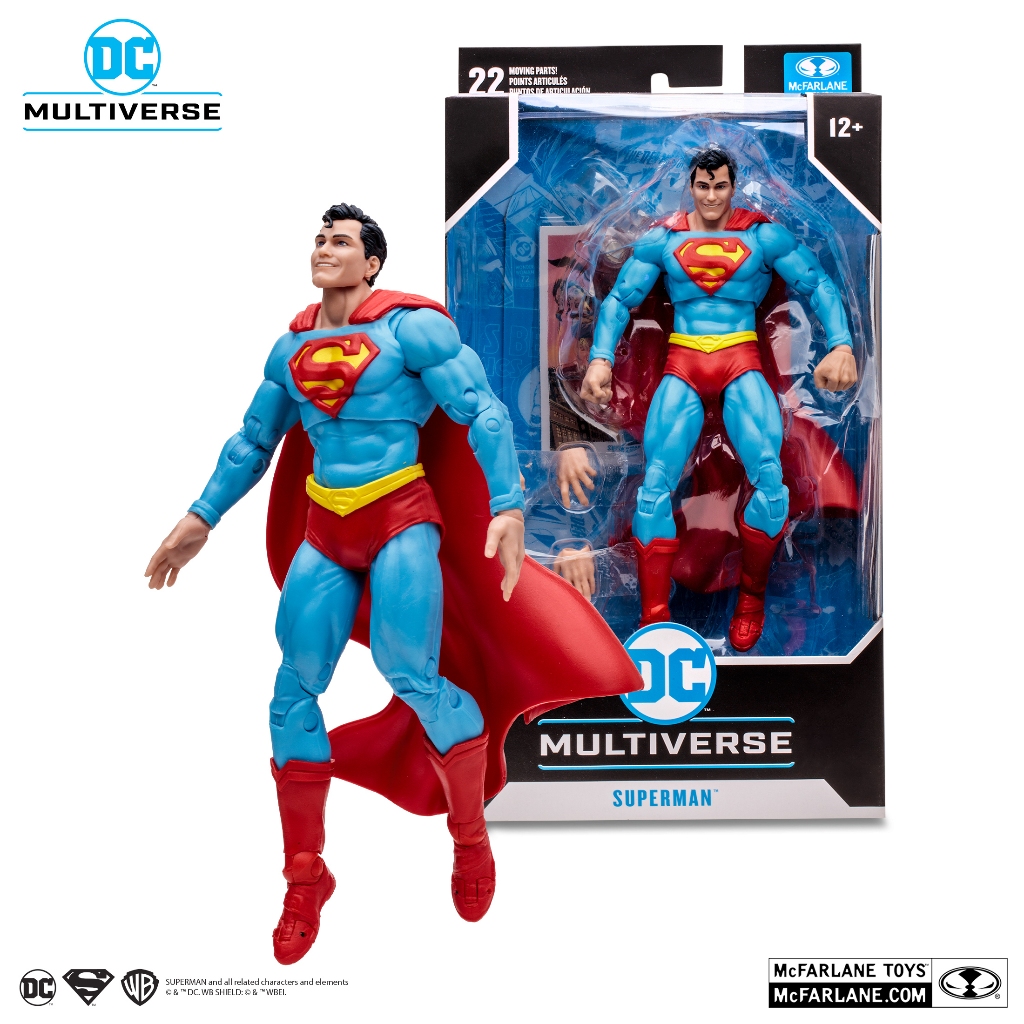 Jual Mcfarlane DC Multiverse Superman Dc Classic Original | Shopee ...