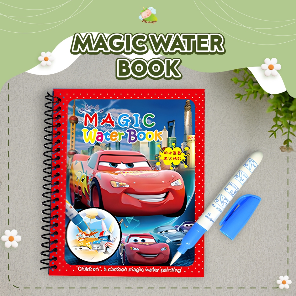 Jual MOMOGII Buku Mewarnai Magic Water Book Edukasi Anak Doodle Book ...