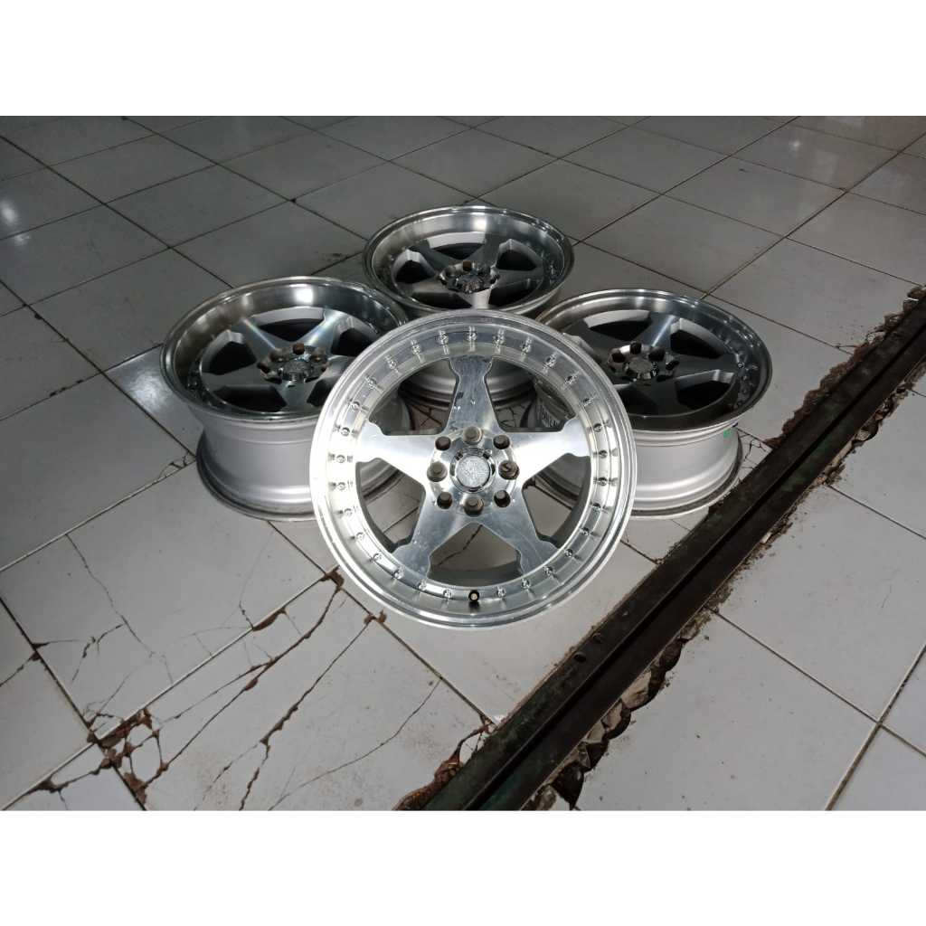 Jual Velg Mobil Seken Ring 16 Model Bintang Celong Cocok untuk Jazz S ...