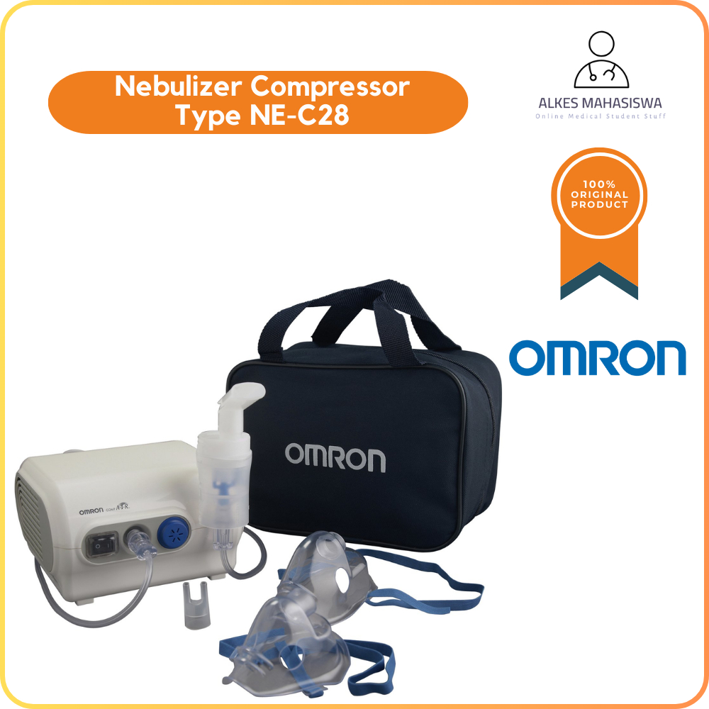 Jual OMRON Nebulizer Compressor Nebulizer Compresor NE-C28 Alat Uap Terapi Pernafasan Asma ...