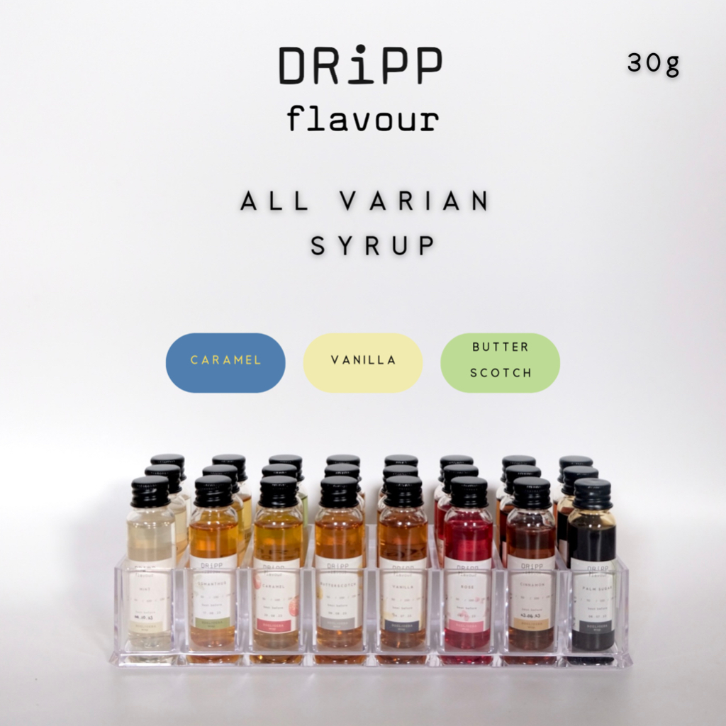 Jual MINI SIZE - Dripp All Varian Syrup Repack [30] g | Shopee Indonesia