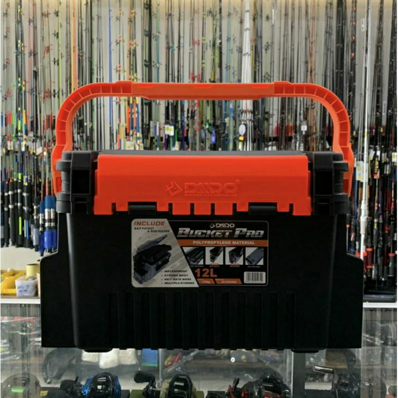 Jual TACKLE BOX DAIDO BUCKET PRO / BOX PANCING MULTIFUNGSI | Shopee ...