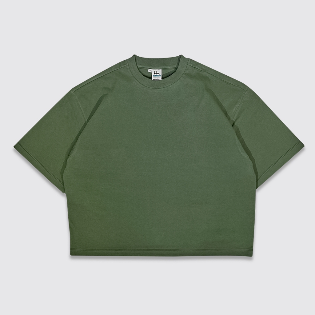 Jual Biglyholiday Oversized Boxy T-Shirt Crop Pria Wanita | Shopee ...