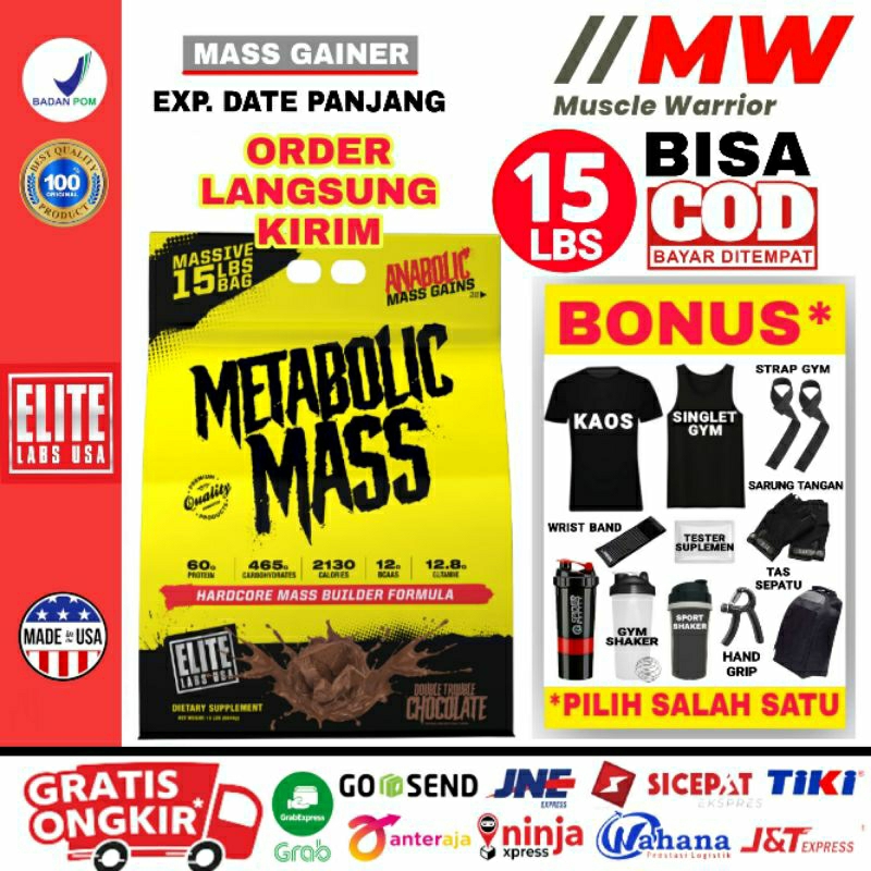Jual Elite Labs Mass Gainer 15 Lbs Elite Labs Metabolic Mass 15 Lbs Elitelabs Mass Gainer 15Lbs ...