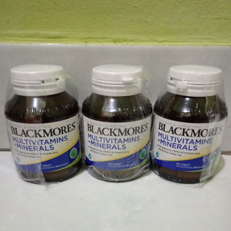 Jual Blackmores Multivitamins Minerals 60 Tablet | Shopee Indonesia