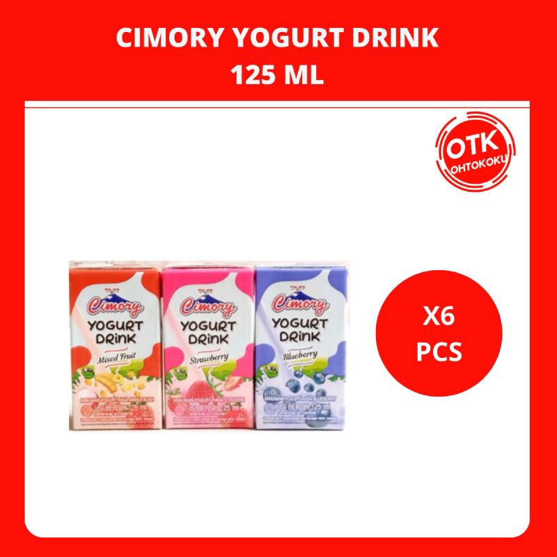 Jual CIMORY UHT YOGURT DRINK 125 ML - 6PCS | Shopee Indonesia