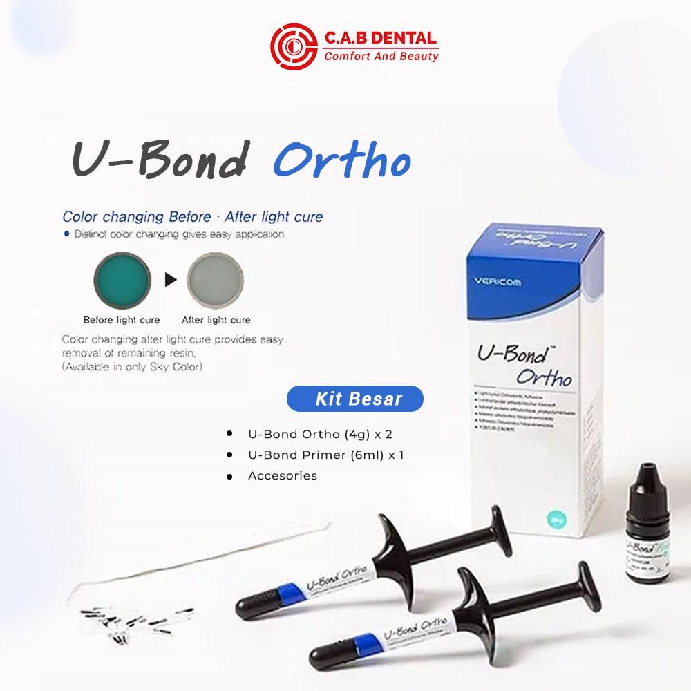 Jual Dental Vericom Bonding Ortho U-BOND / Lem Bracket Ortho / Ortho ...