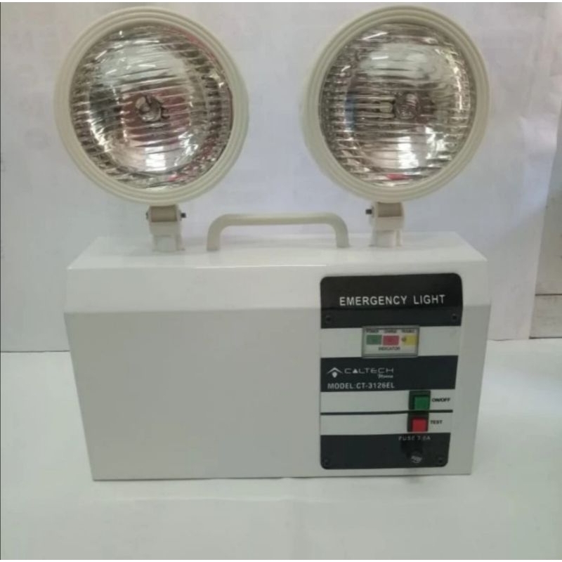Jual Lampu Emergency / Lampu Darurat LED 2 Mata Lampu Caltech CT-3126 ...