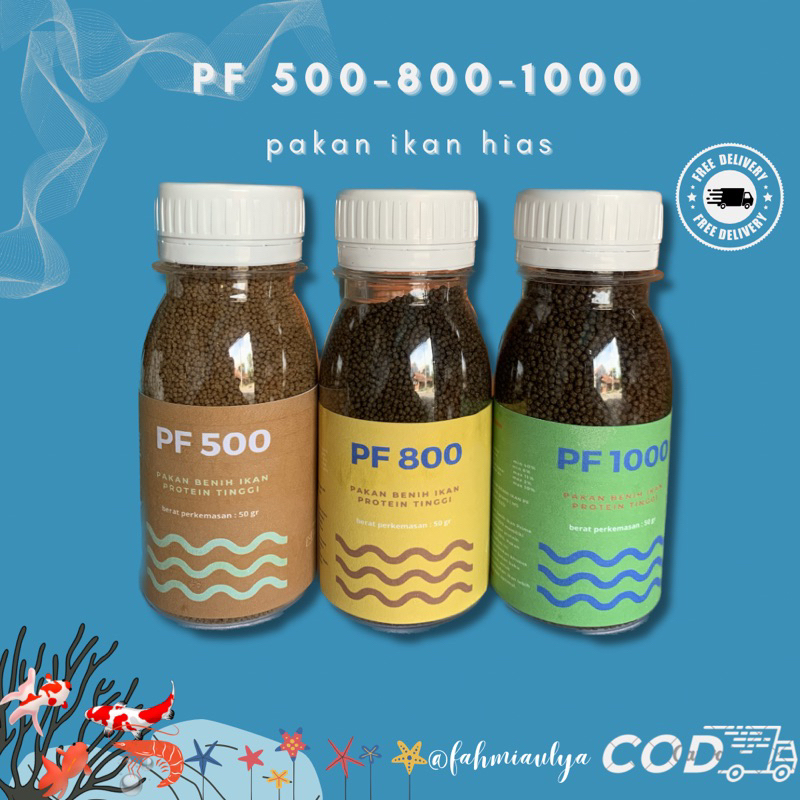 Jual PF PAKAN BENIH KEMASAN BOTOL (50gr) by Fahmiaulya | PAKAN IKAN ...