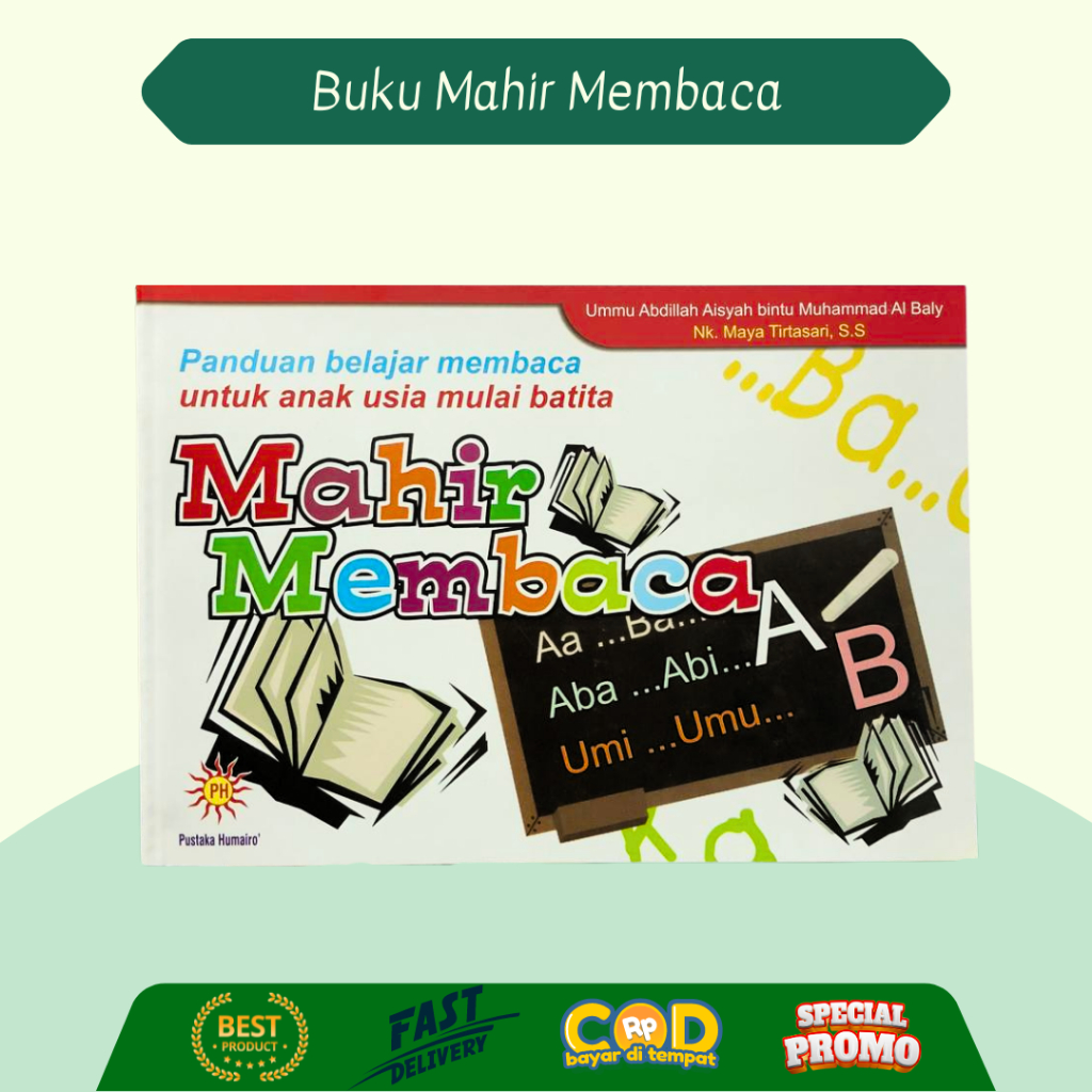 Jual [PROMO] Mahir Membaca Panduan belajar Membaca AIUEO Buku Praktis ...