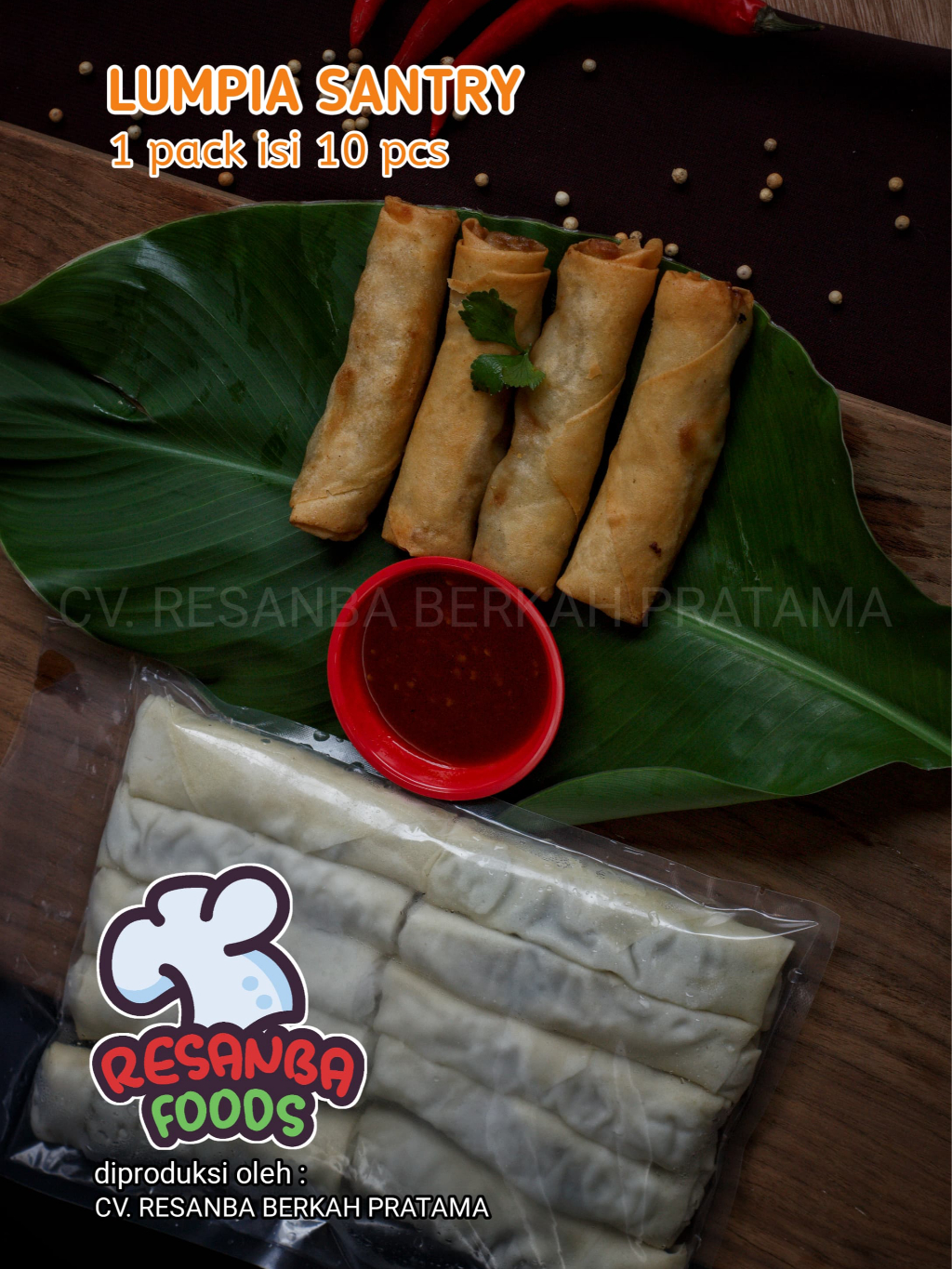 Jual Dimsum Lumpia Santry Isi 10 Pcs | Shopee Indonesia