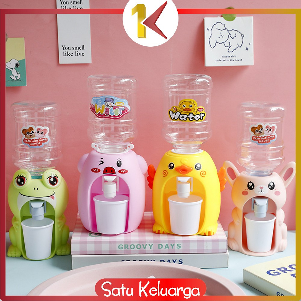 Jual SK-M295 Dispenser Mini Air Minum Anak Karakter Bebek Kartun ...