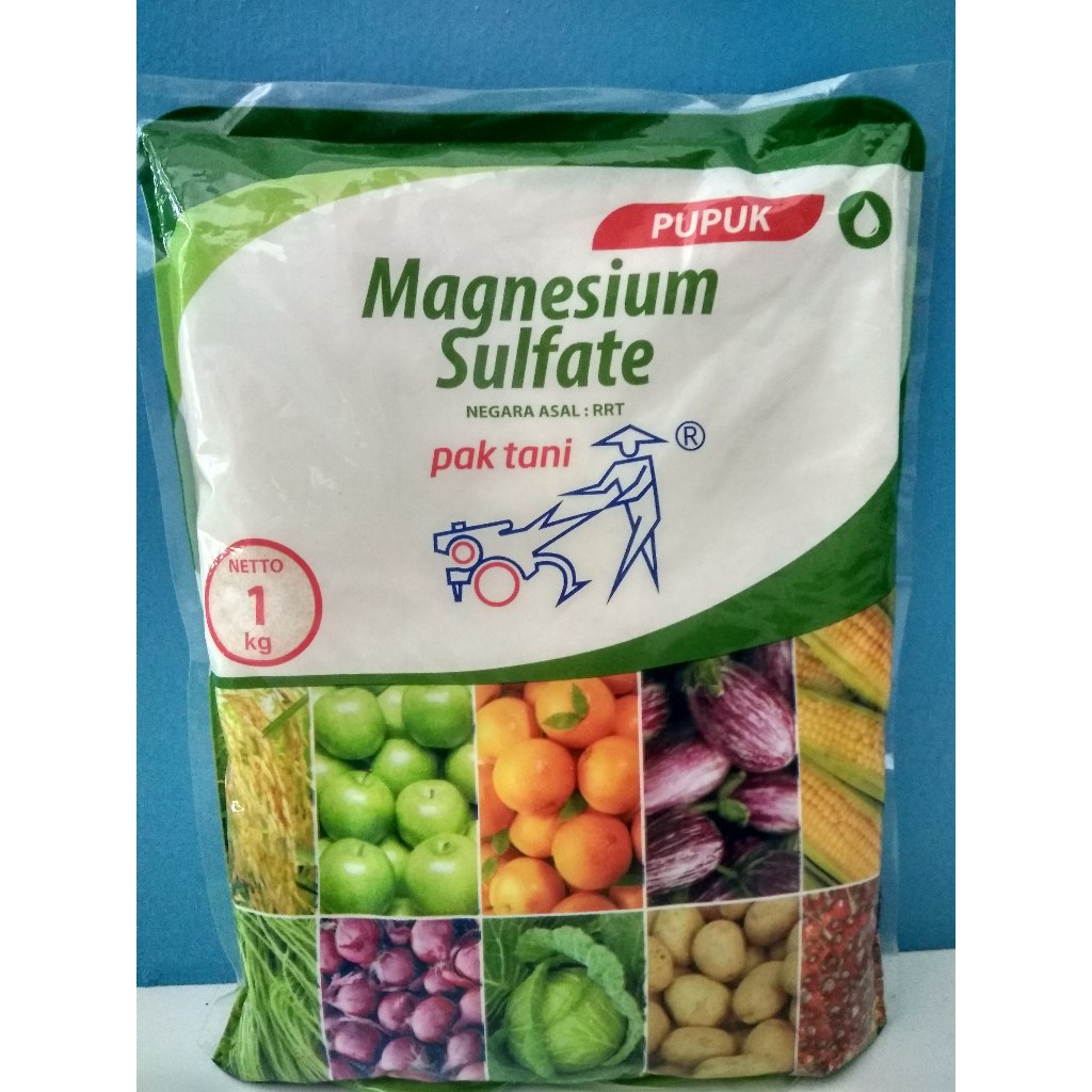 Jual Magnesium Sulfate Pak Tani 1 kg Kemasan Pabrik | Shopee Indonesia