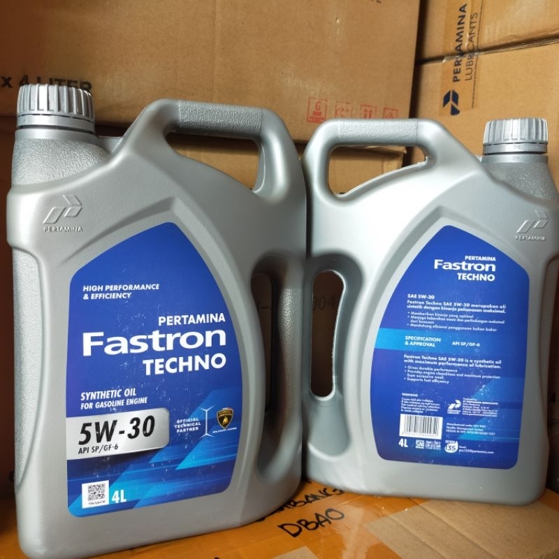Jual Fastron techno bensin 5w-30 api SP GF6 Synthetic 4L Original ...